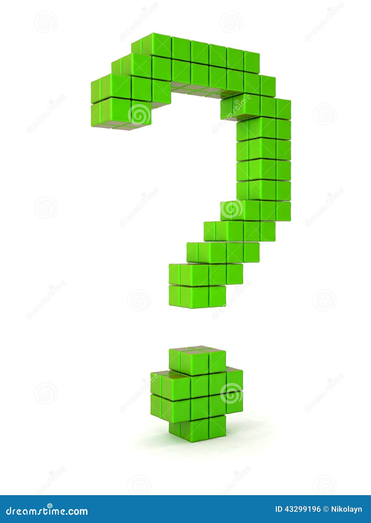 Symbol Question Mark Made Of Leather. 3D Render Font With Skin Texture ...