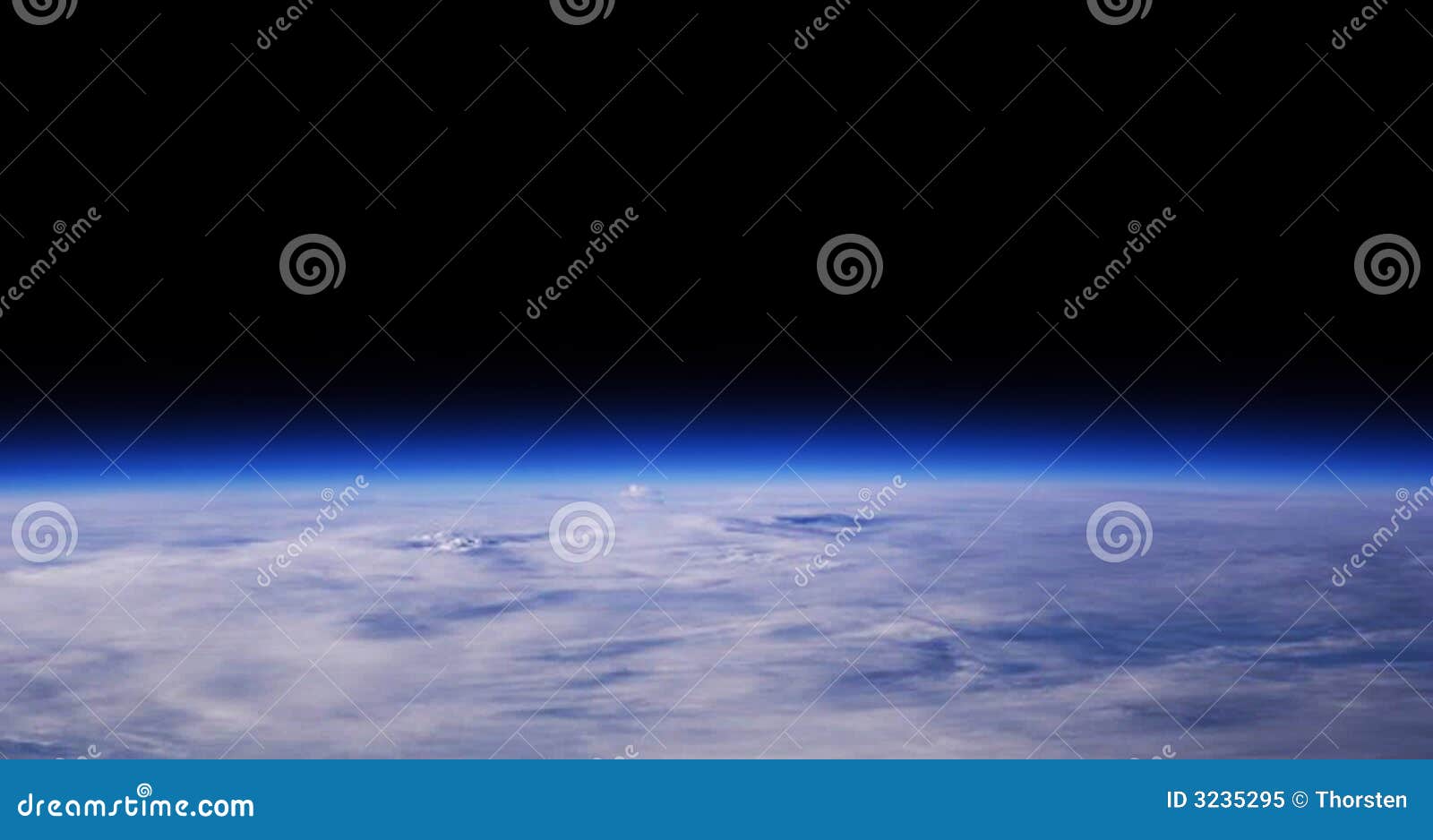Blue Planet Earth stock image. Image of saturated, arched - 3235295