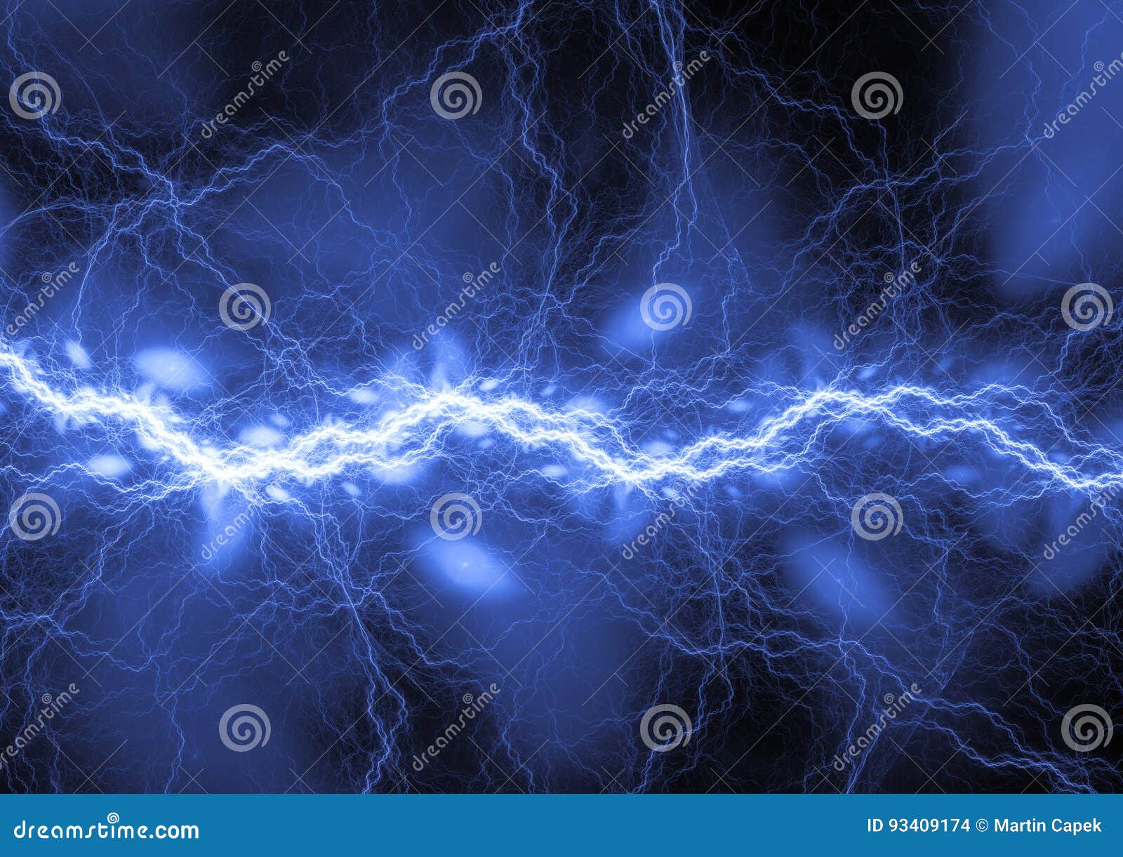 Blue plasma stock illustration. Illustration of background - 93409174