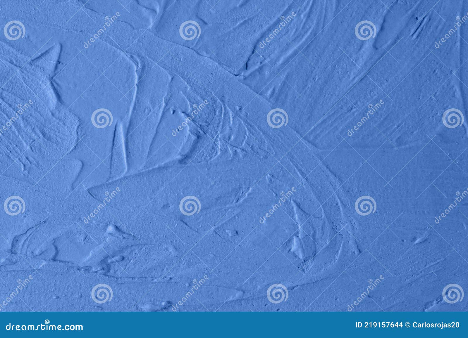 Blue Plaster Background and Texture Stock Photo - Image of decoration ...