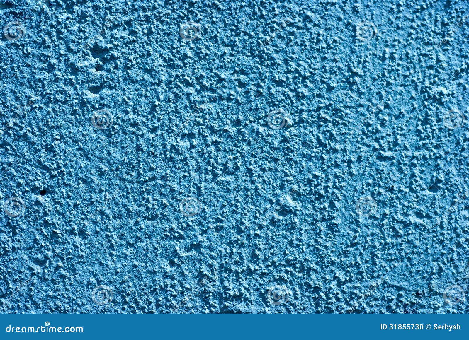 Blue plaster texture stock photo. Image of aged, grain - 31855730