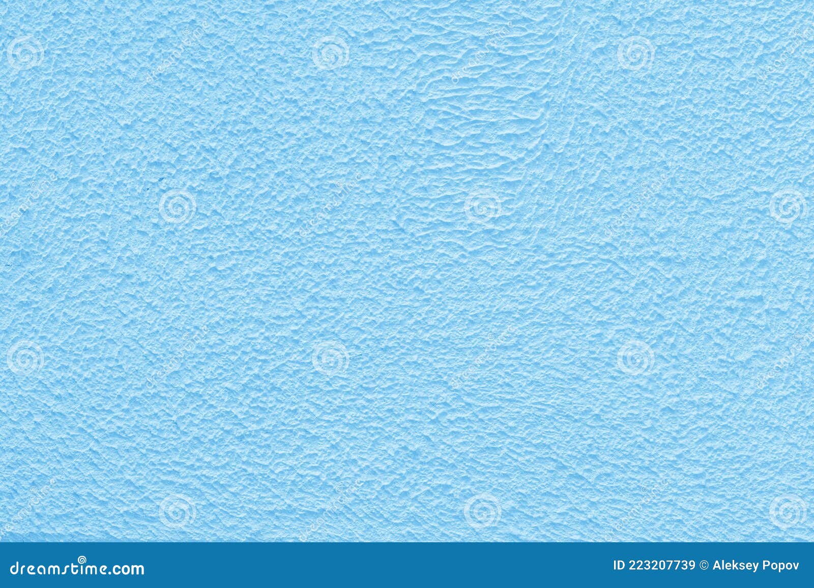 Blue Plaster Wall of a Building. Stock Image - Image of home ...