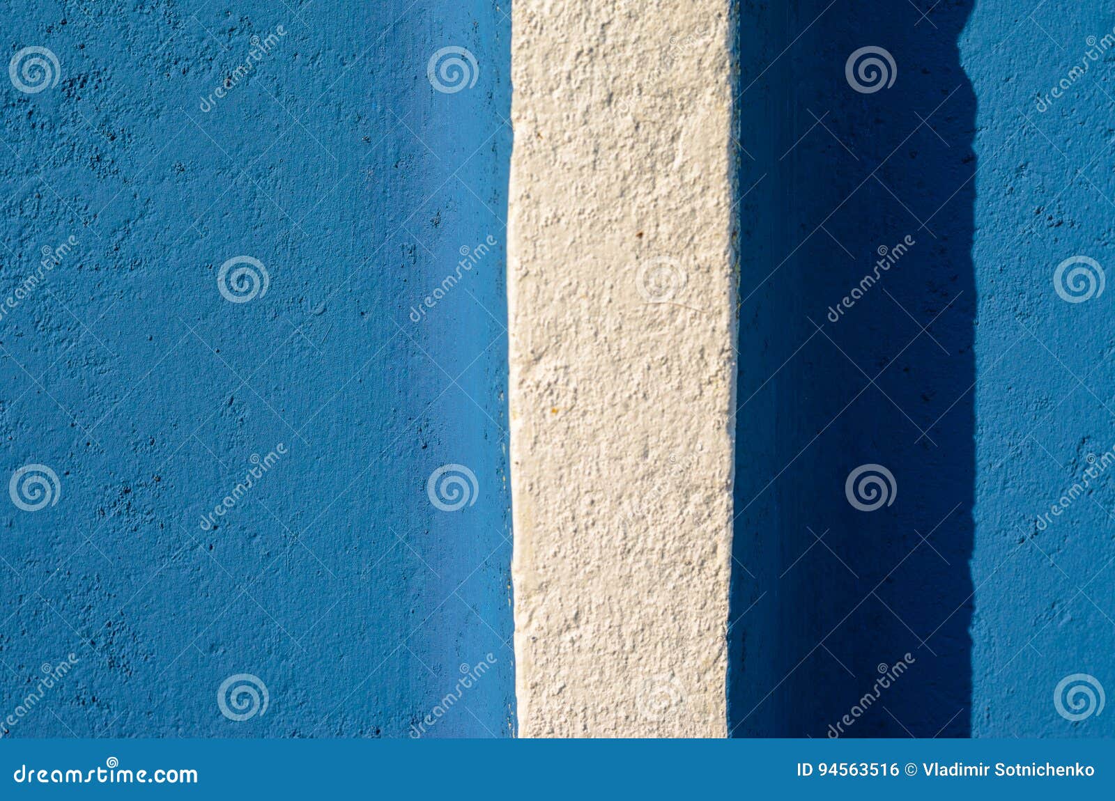 Blue plaster wall texture stock photo. Image of element - 94563516
