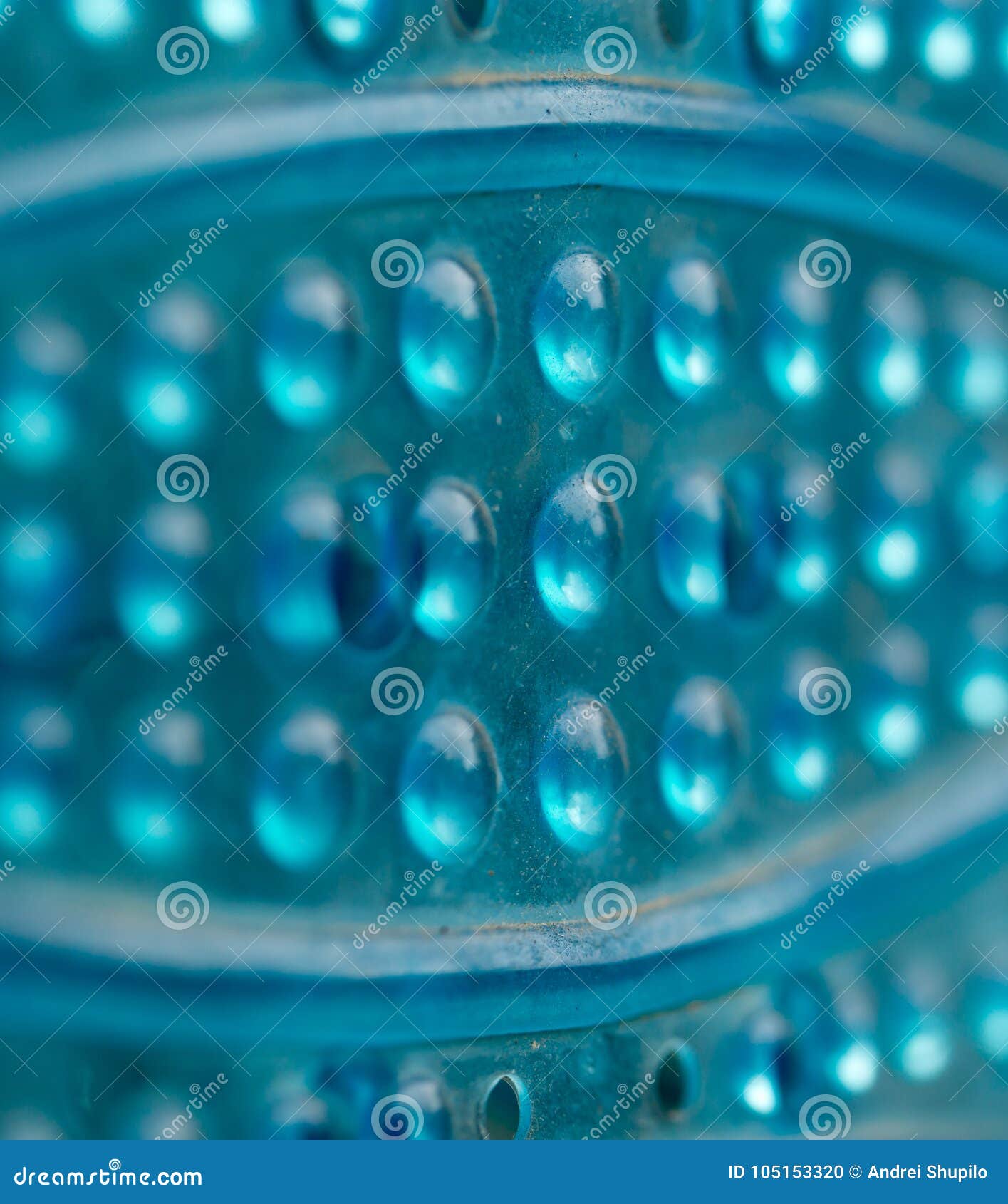 Blue Plastic As a Background Stock Photo - Image of closeup, abstract ...