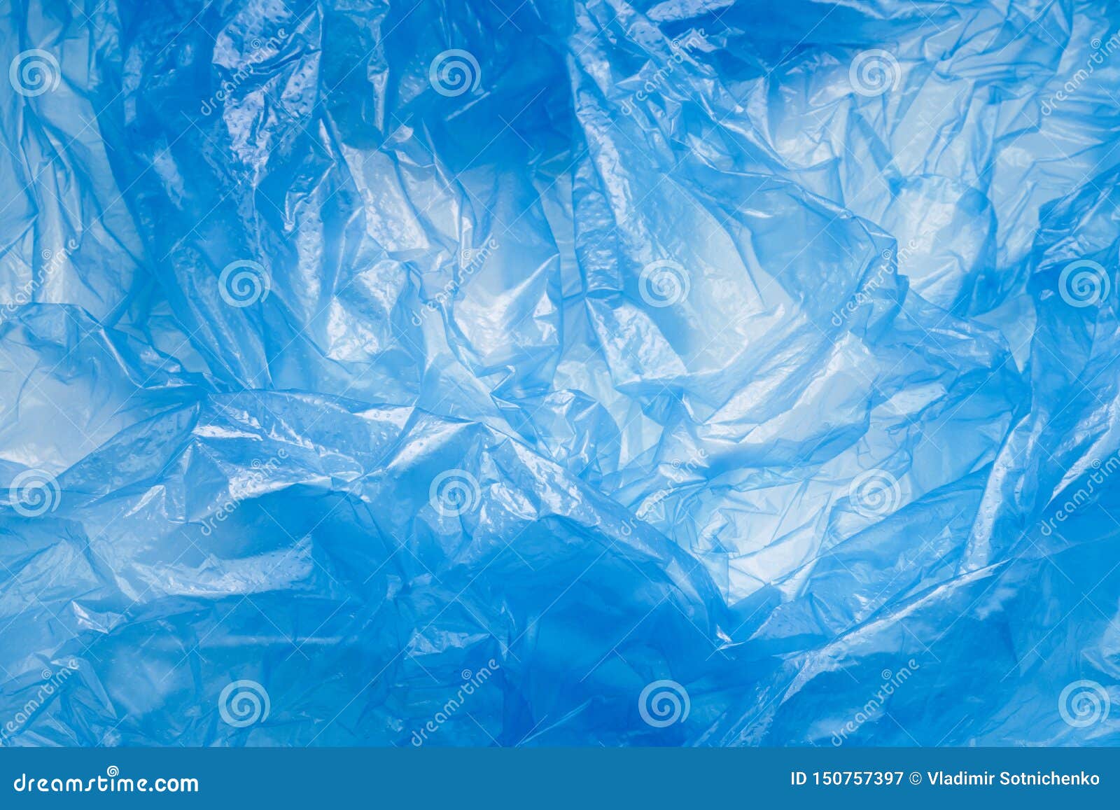 Blue Plastic Bag Texture stock image. Image of carry - 150757397