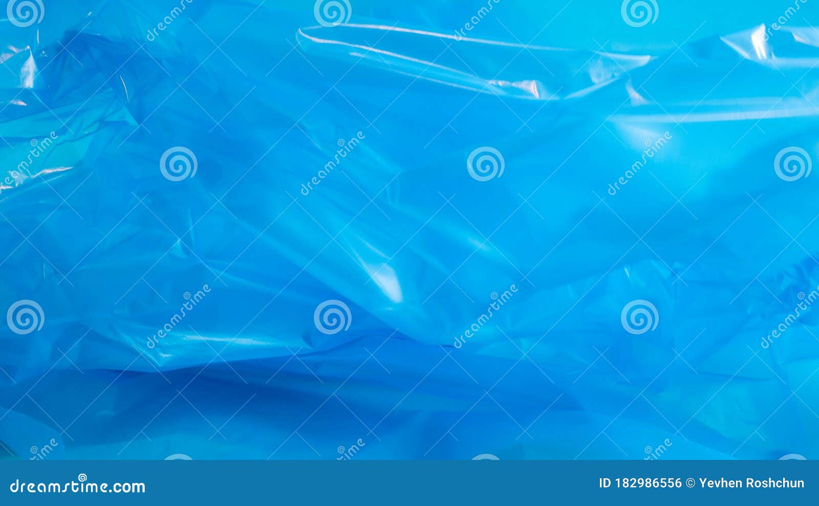 Blue Plastic Bag Texture and Background. a Bag that is Designed To ...