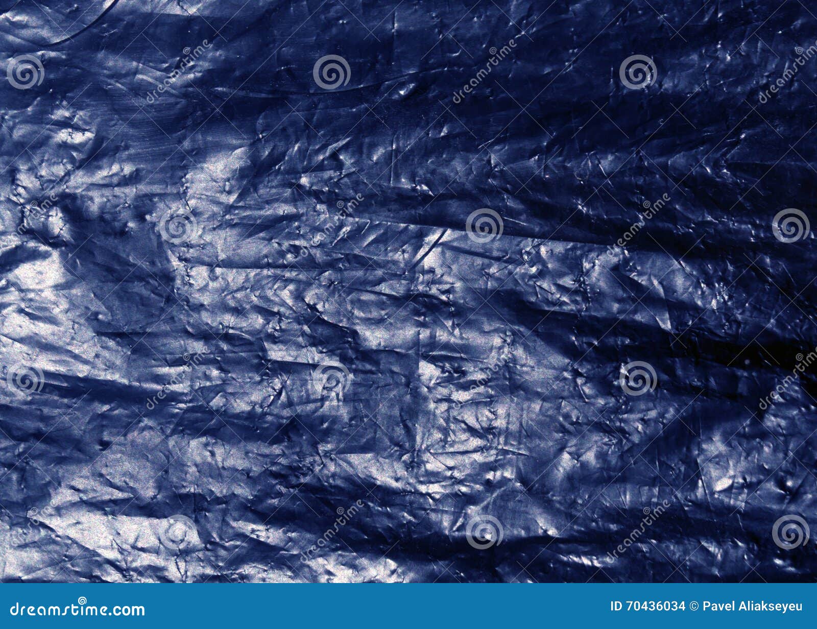 Blue plastic bag texture stock photo. Image of ecology - 70436034