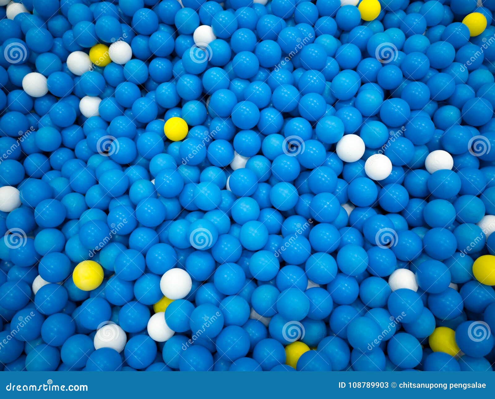 Blue Plastic Ball Background Resource Stock Image - Image of plastic ...