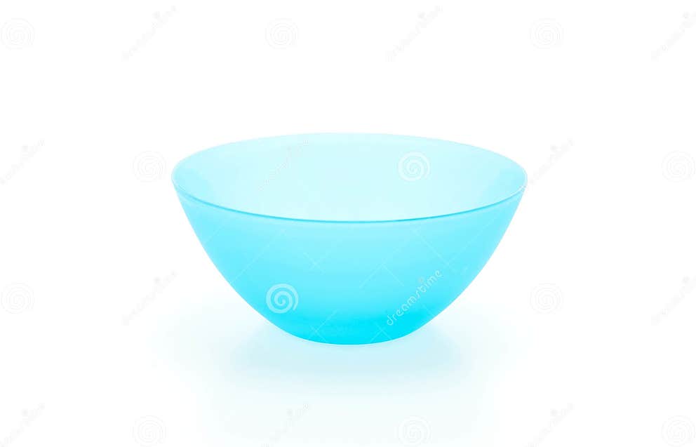 Blue plastic bowl stock image. Image of kitchen, blue - 100312287