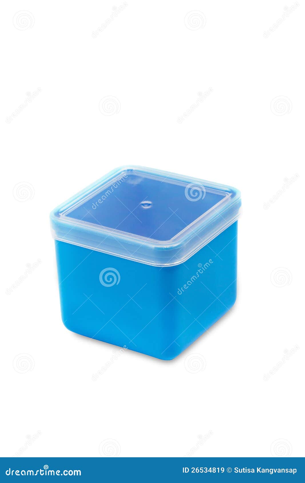 Blue plastic box stock image. Image of blue, lunch, colorful - 26534819
