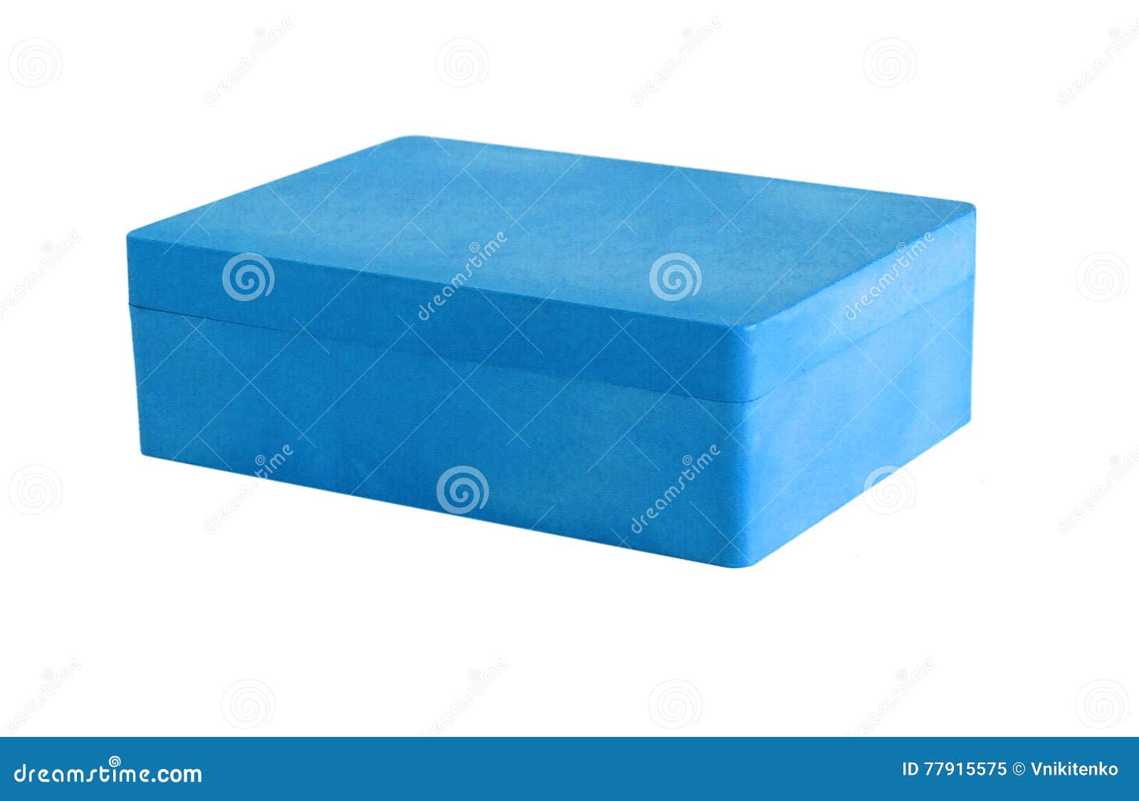 Blue plastic box stock image. Image of shipped, package - 77915575