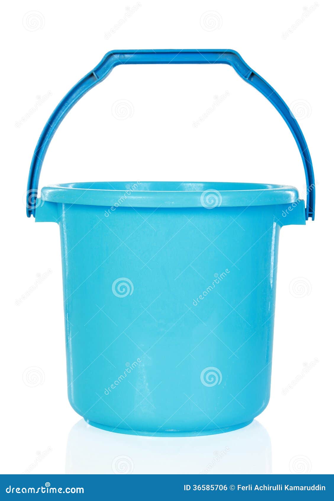 Blue plastic bucket stock photo. Image of bucket, liquid - 36585706