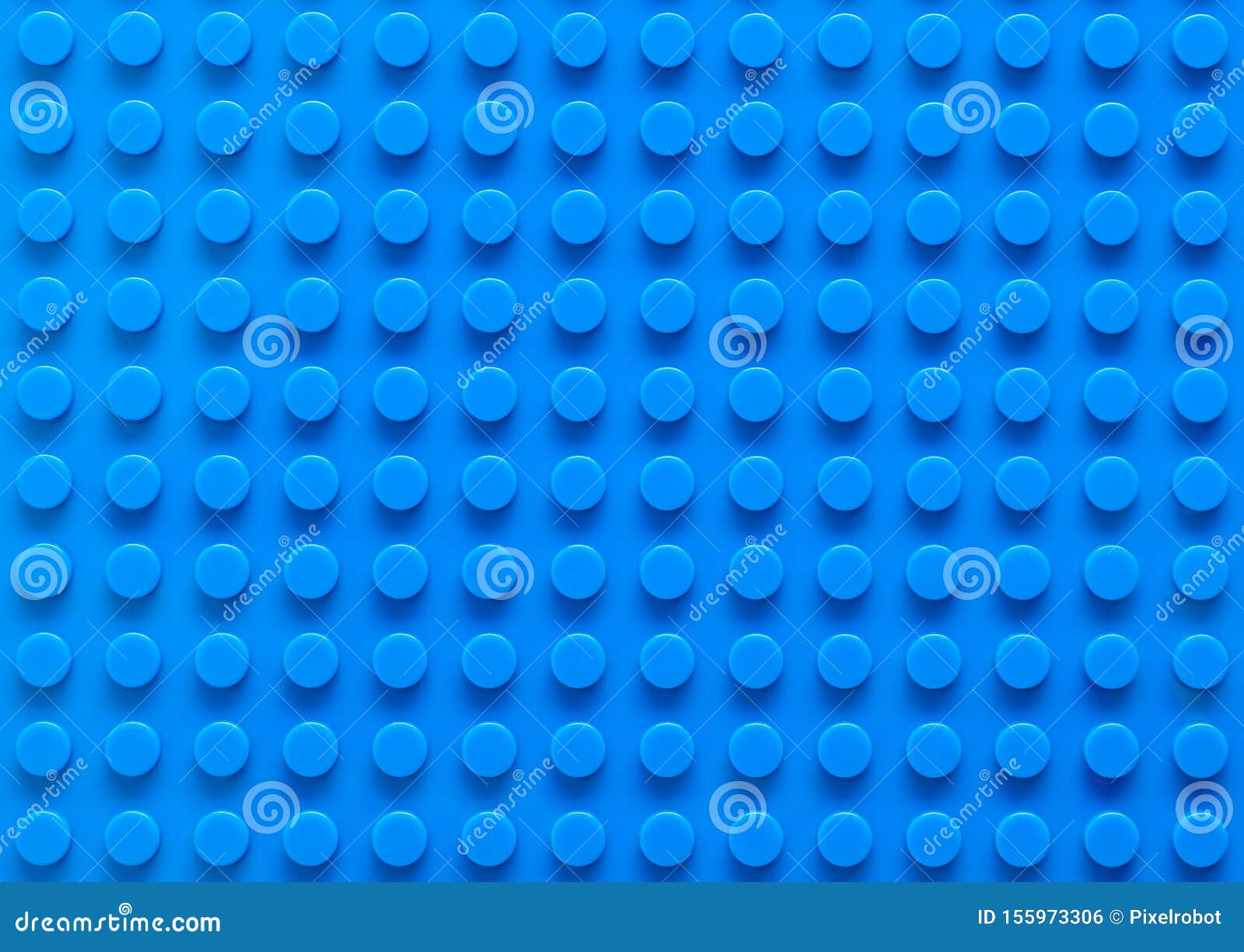 Blue Plastic Building Block Base Stock Photo - Image of textured, blue ...