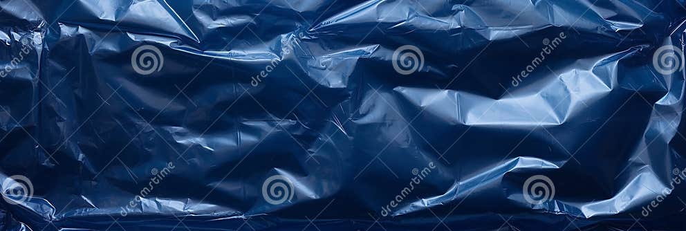 Blue Plastic Cellophane Texture. Abstract Background and Texture for ...
