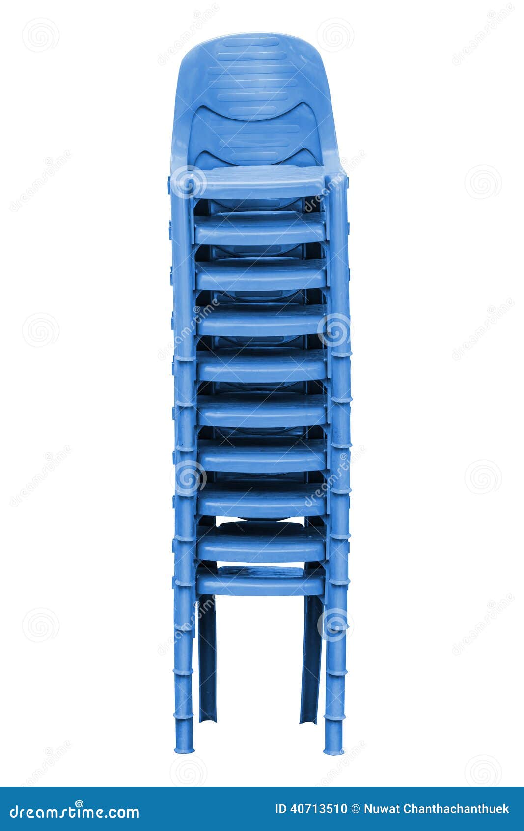 Blue plastic chairs stock photo. Image of camping, equipment - 40713510