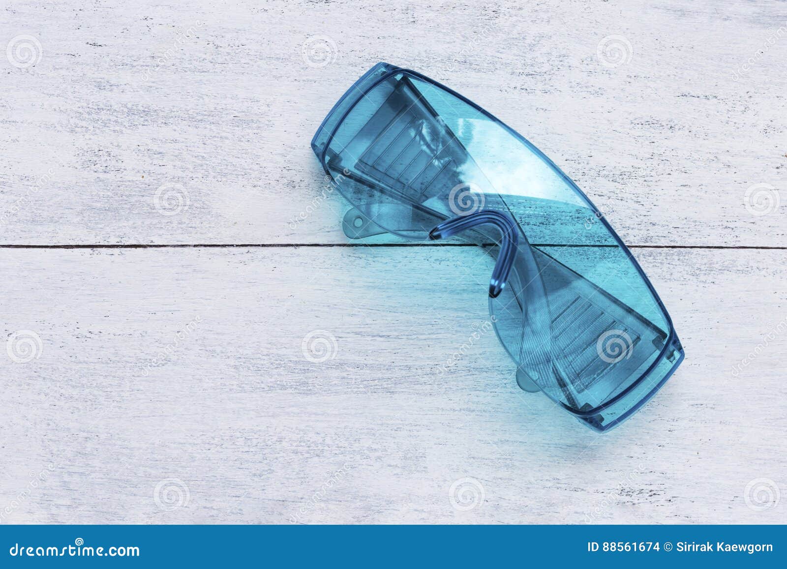 Blue plastic eyeglasses stock photo. Image of eyesight - 88561674