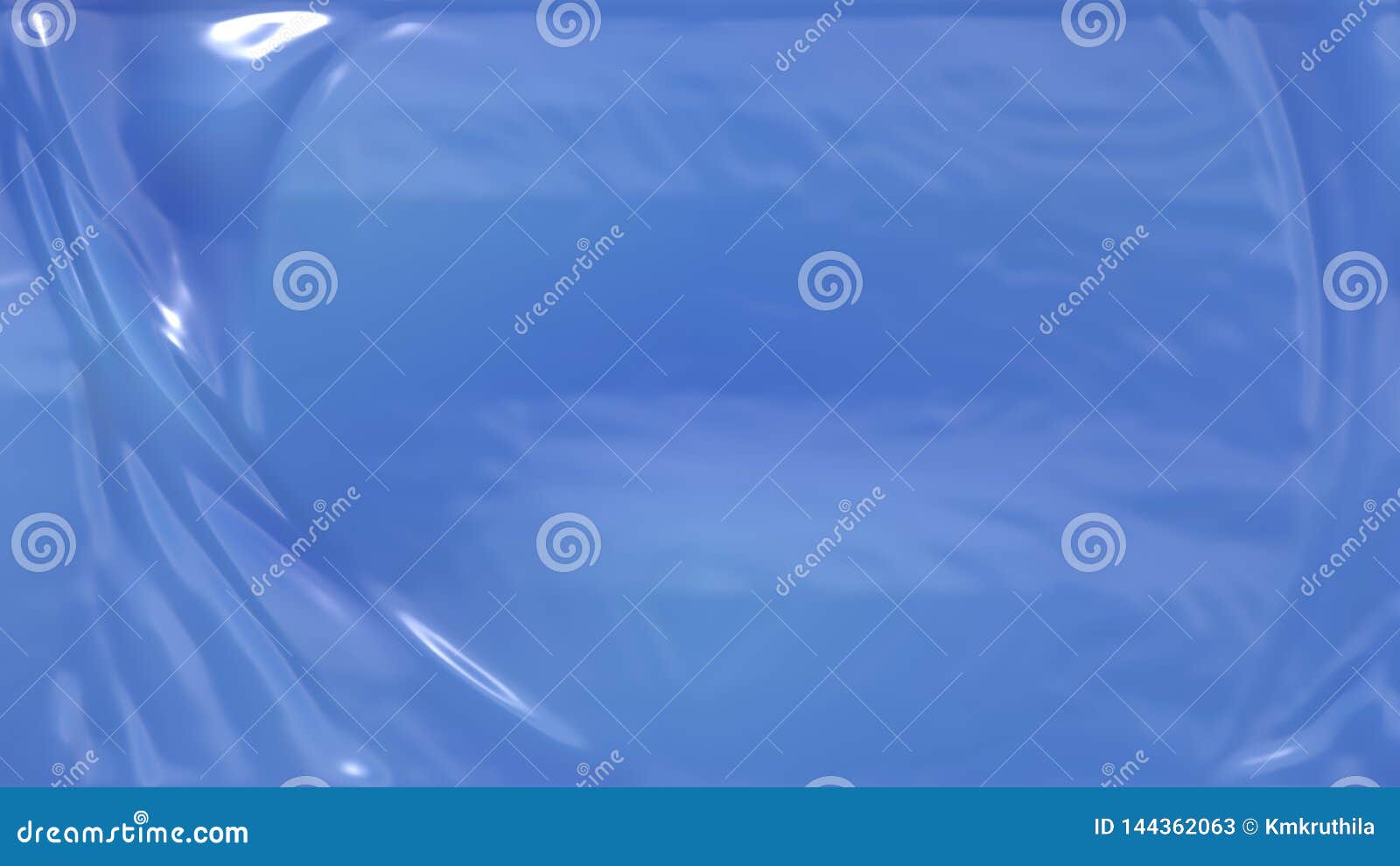 Blue Plastic Foil Texture stock illustration. Illustration of polythene ...
