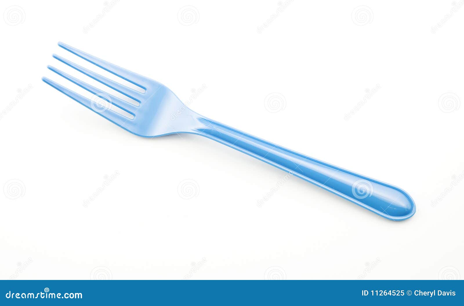 Plastic Fork And Spoon With Distortion And Defomation Effect ...