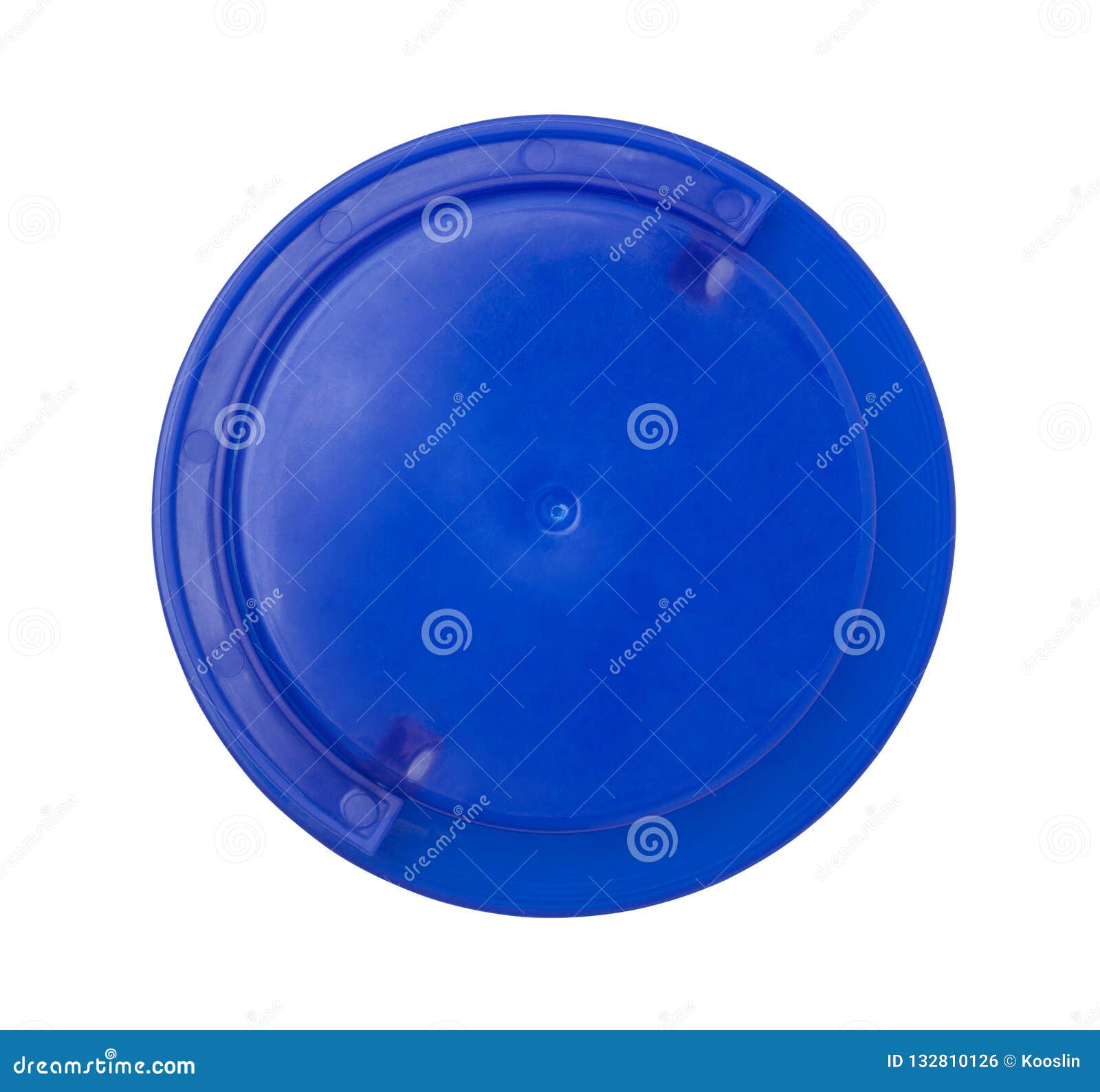 Blue plastic lid of jar stock photo. Image of view, circle - 132810126