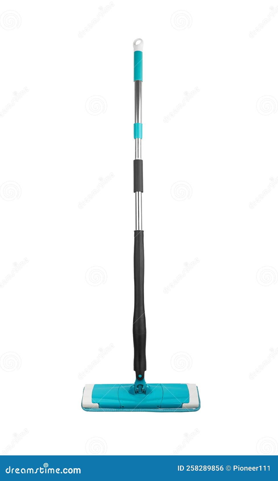 Blue plastic mop stock photo. Image of domestic, household - 258289856