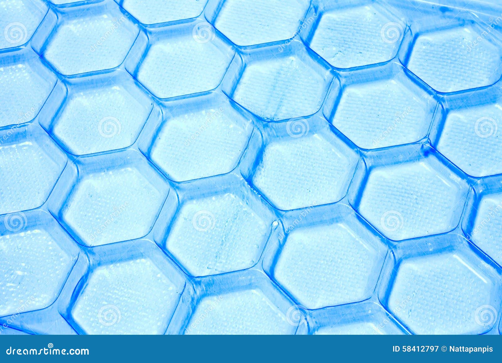 Blue Plastic Pattern Background Stock Image - Image of textured ...