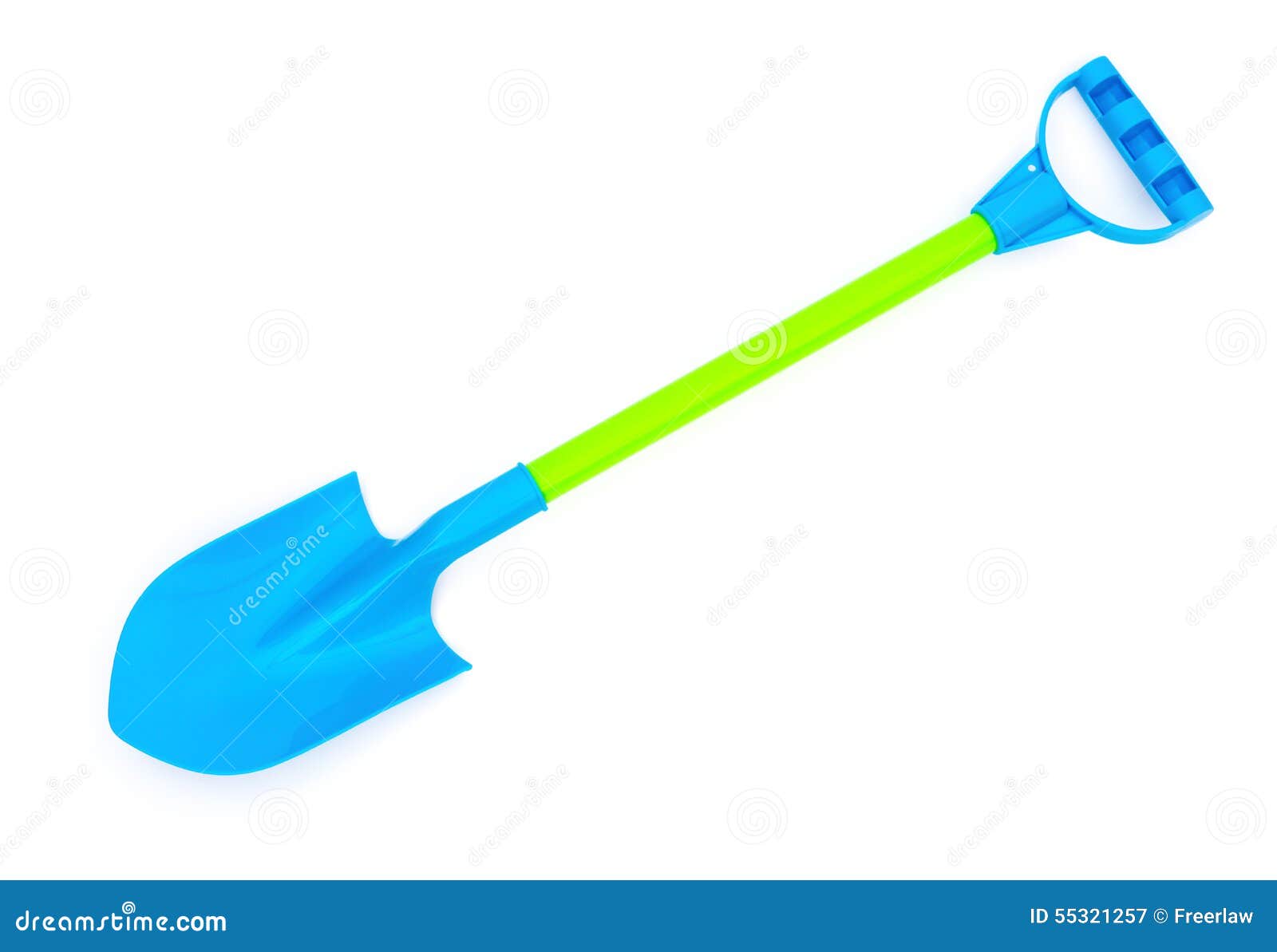 Blue plastic toy shovel stock image. Image of blue, spade - 55321257