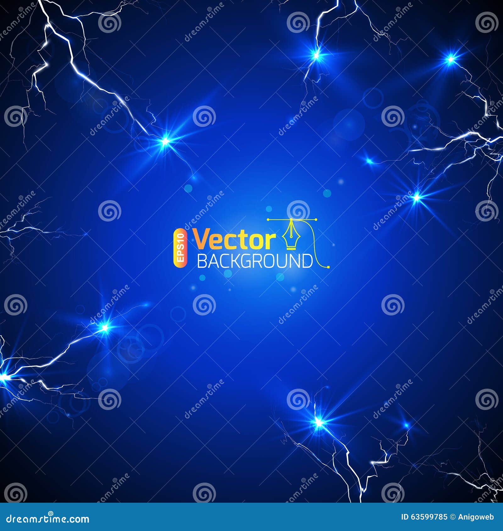 Blue Voltage Regulator Icon, Isometric Style Cartoon Vector ...