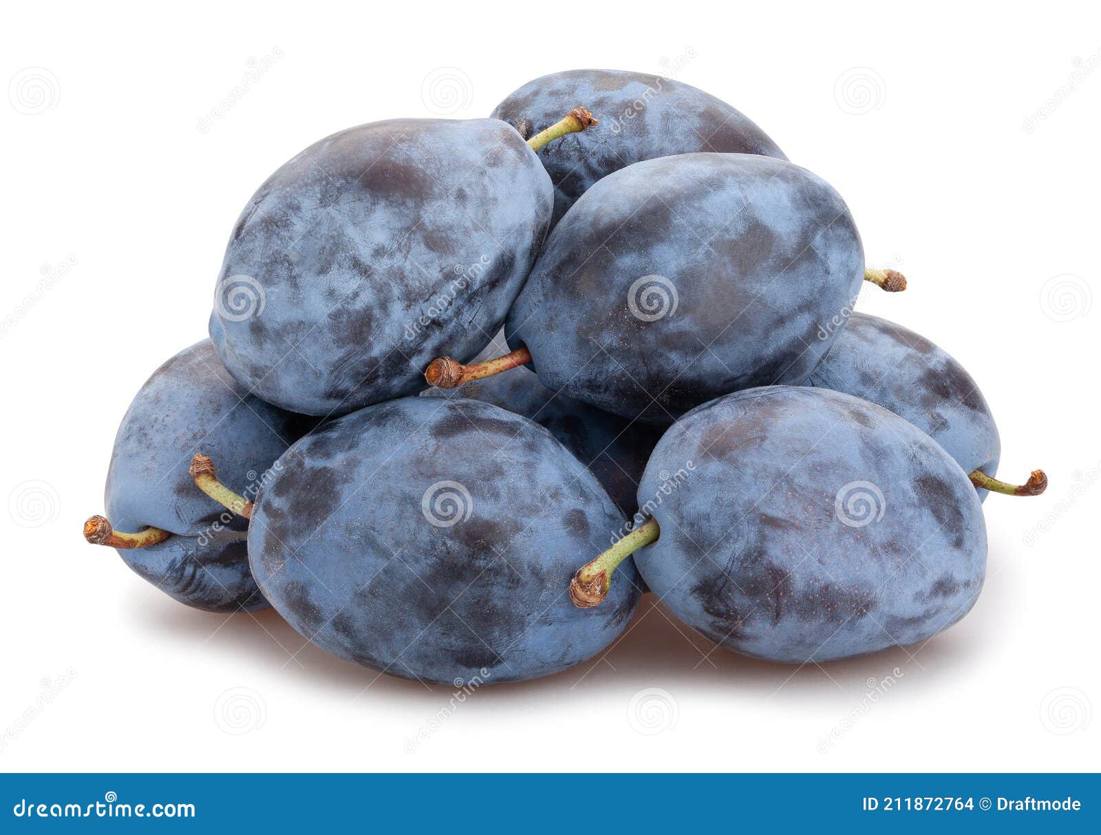 Blue plums stock photo. Image of healthy, fresh, nutrient - 211872764