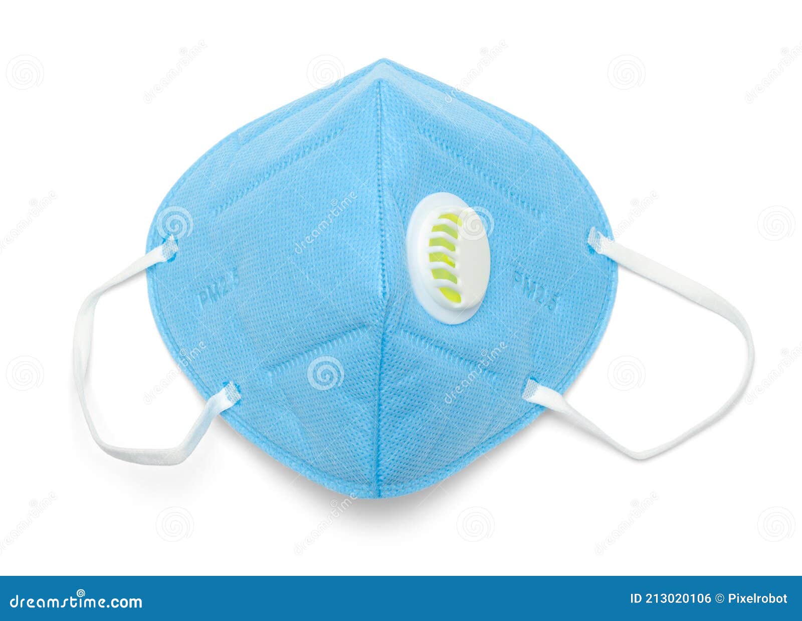Blue PM2.5 Mask stock photo. Image of white, resting - 213020106