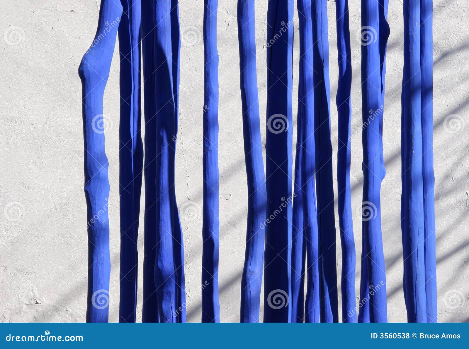 Blue Poles Picture. Image: 3560538