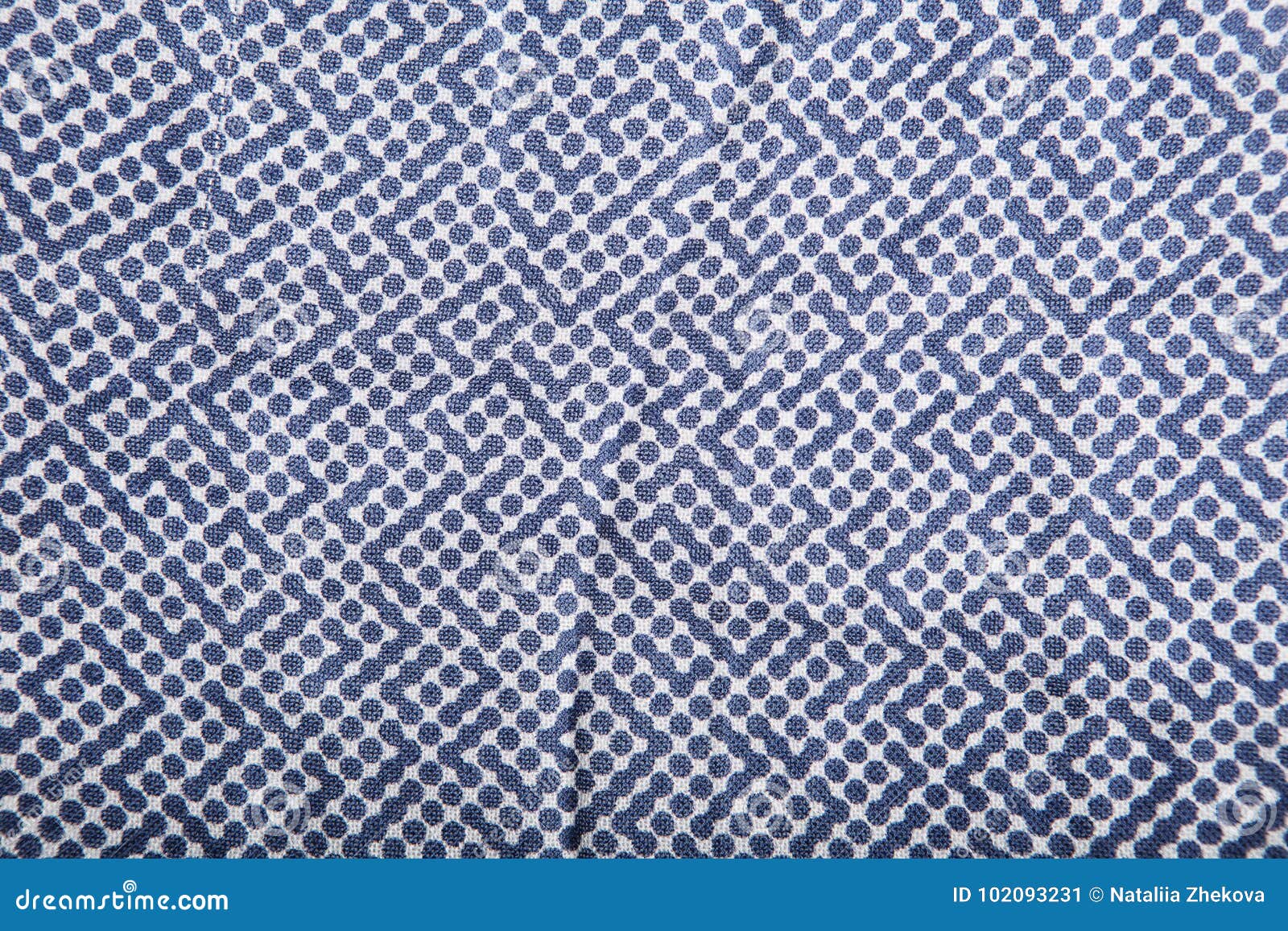 Polka Dots Fabric Texture Background Stock Image - Image of backdrop ...