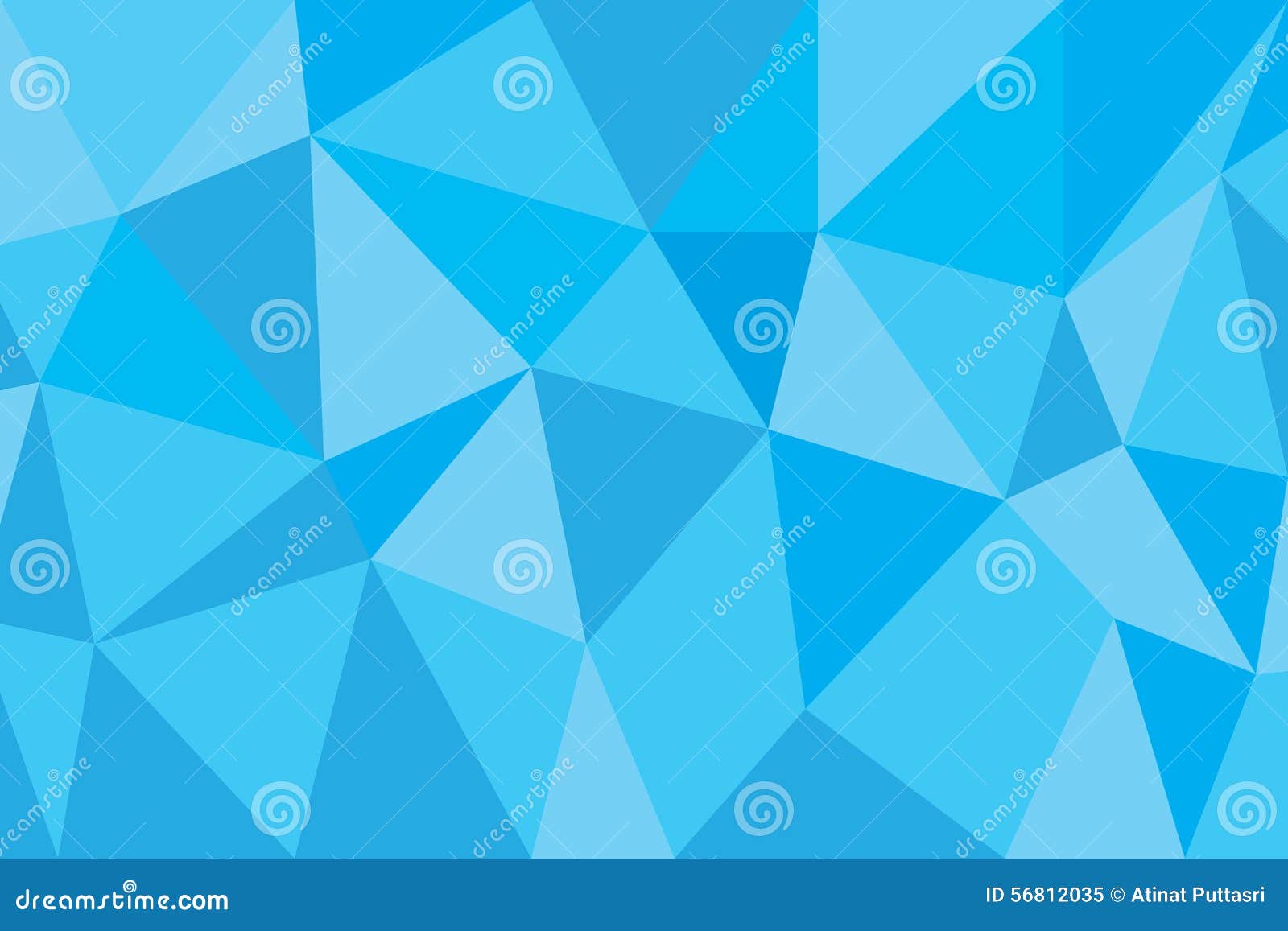 Blue Poly Abstract Background Stock Vector - Illustration of dark ...