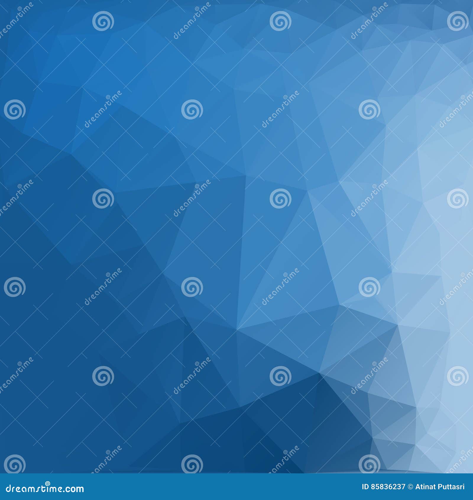Blue Poly Abstract Background Vector Design . Stock Vector ...