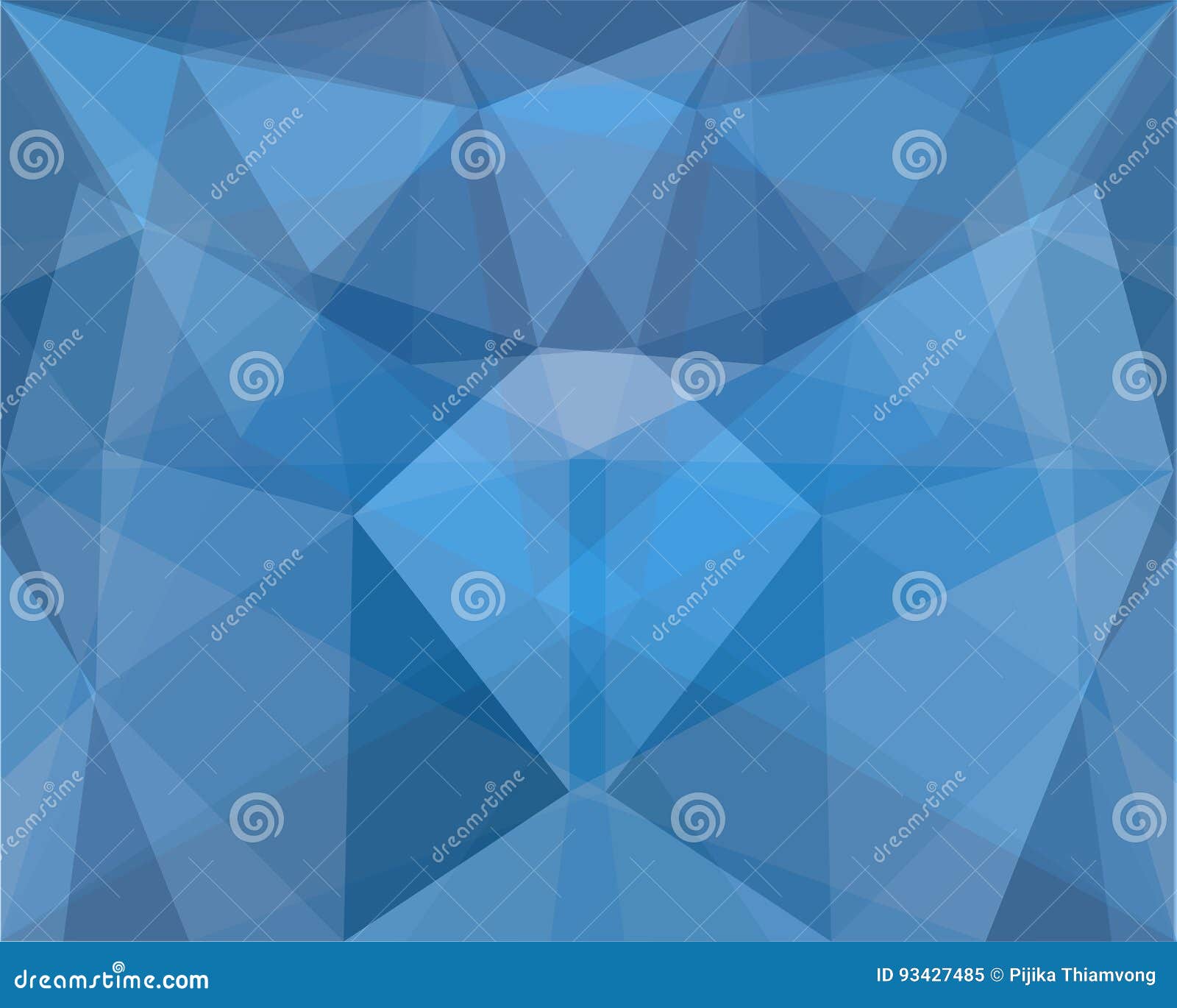 Blue Polygon Abstract Background. Stock Vector - Illustration of ...