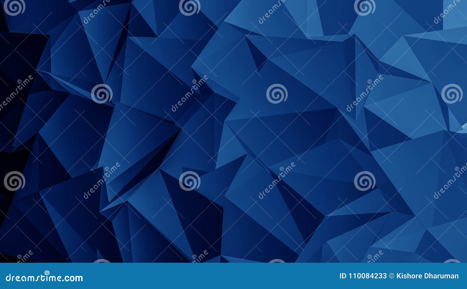 Blue Polygon Background stock illustration. Illustration of template ...