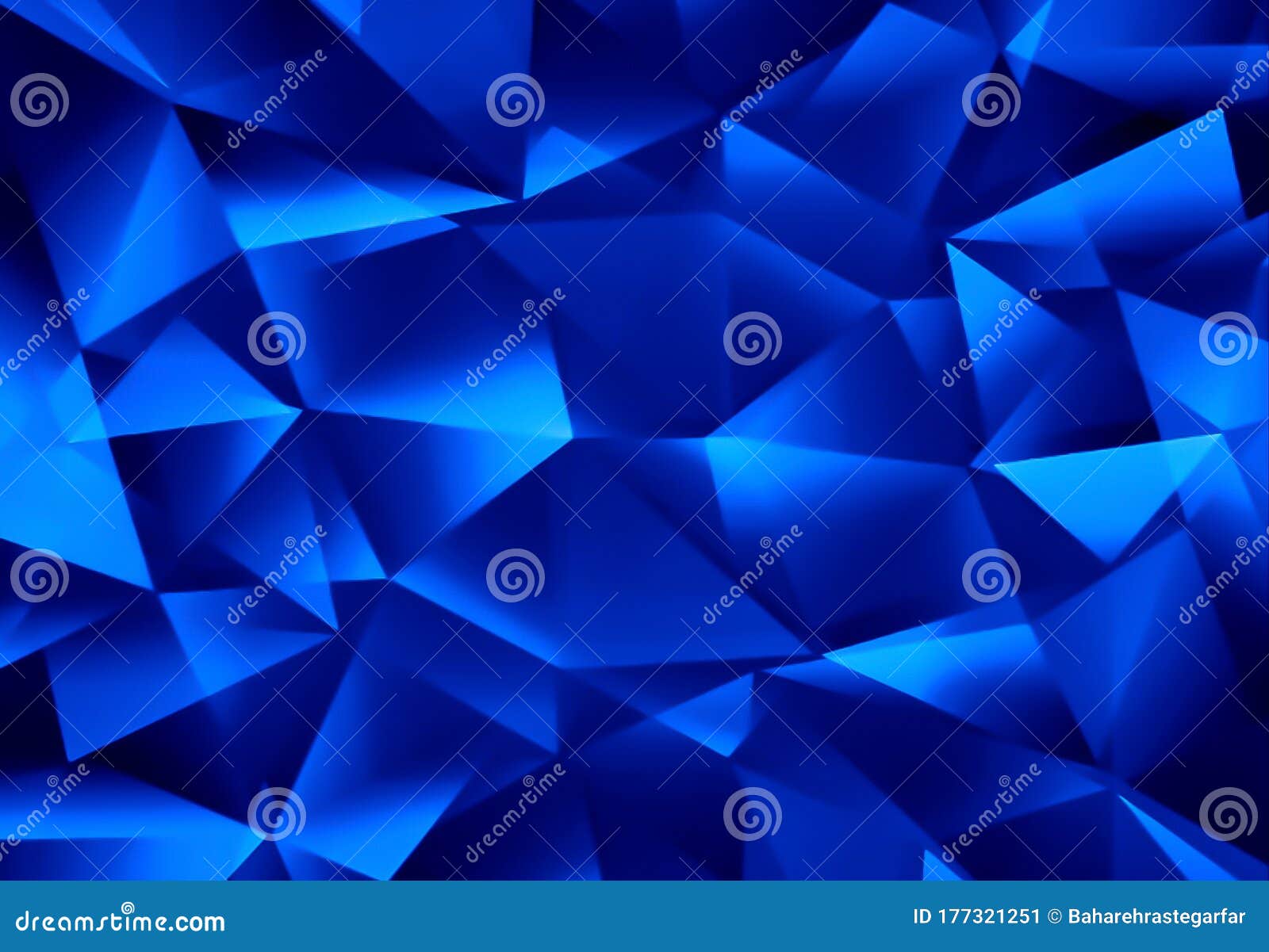 Blue polygonal pattern. stock illustration. Illustration of patterns ...