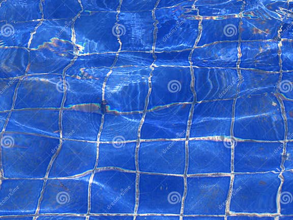 Blue pool tiles stock photo. Image of ripple, grout, detail - 3243722