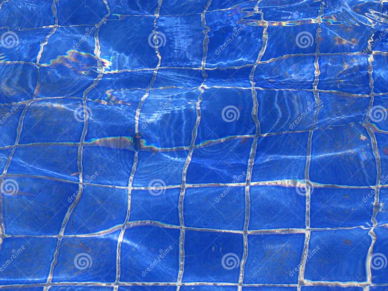 Blue pool tiles stock photo. Image of ripple, grout, detail - 3243722