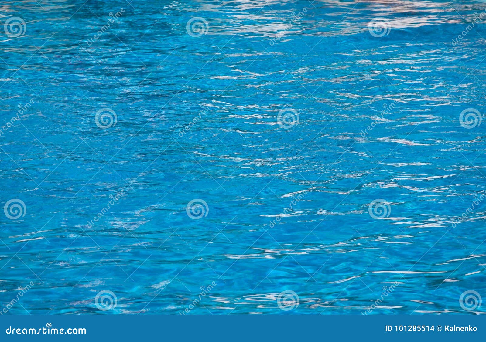Blue Pool Water Background . Clean and Bright Water Stock Photo - Image ...