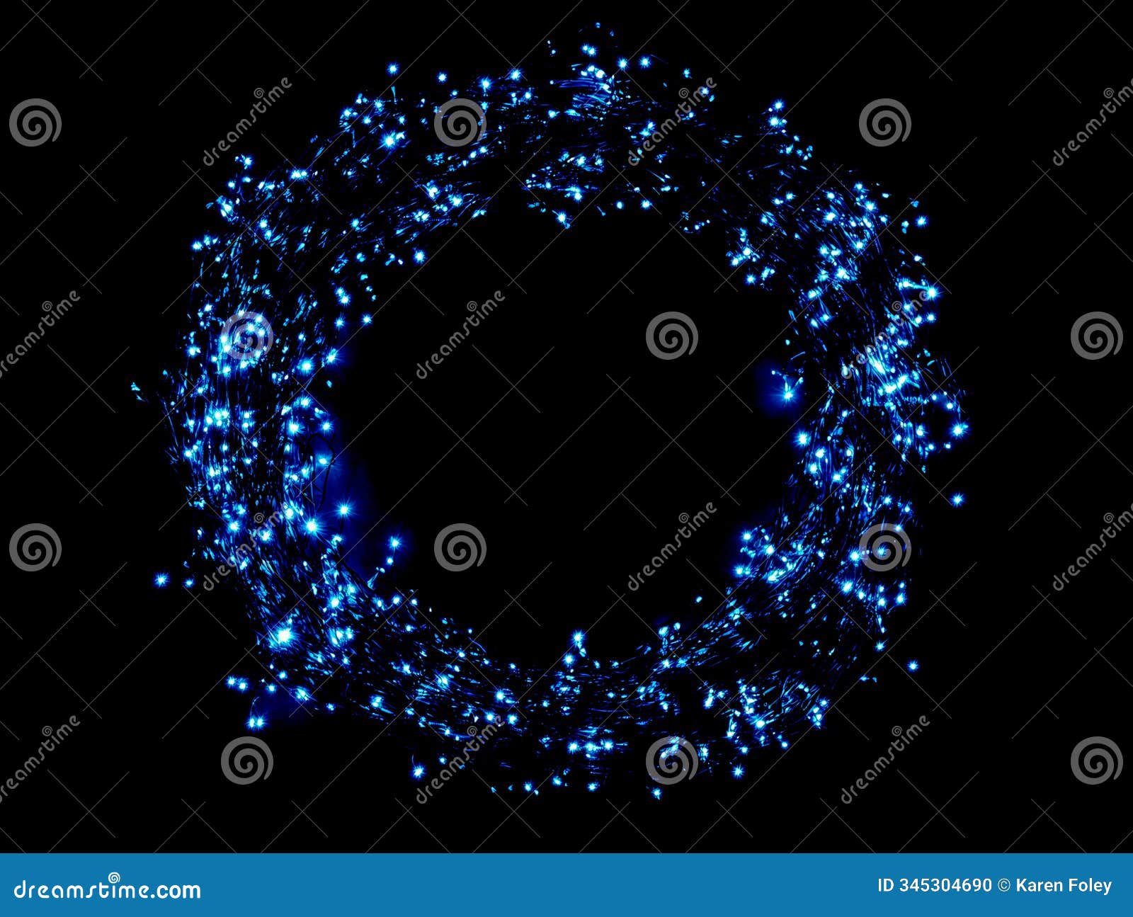 Blue portal effect overlay stock illustration. Illustration of portal ...