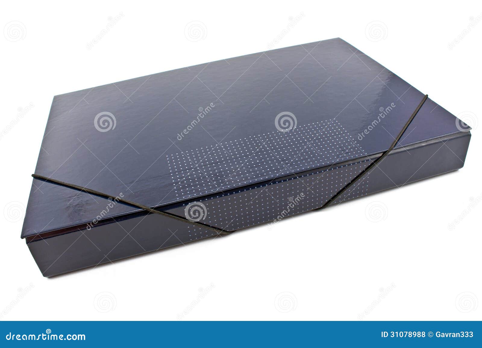 Blue portfolio folder stock photo. Image of blue, equipment - 31078988