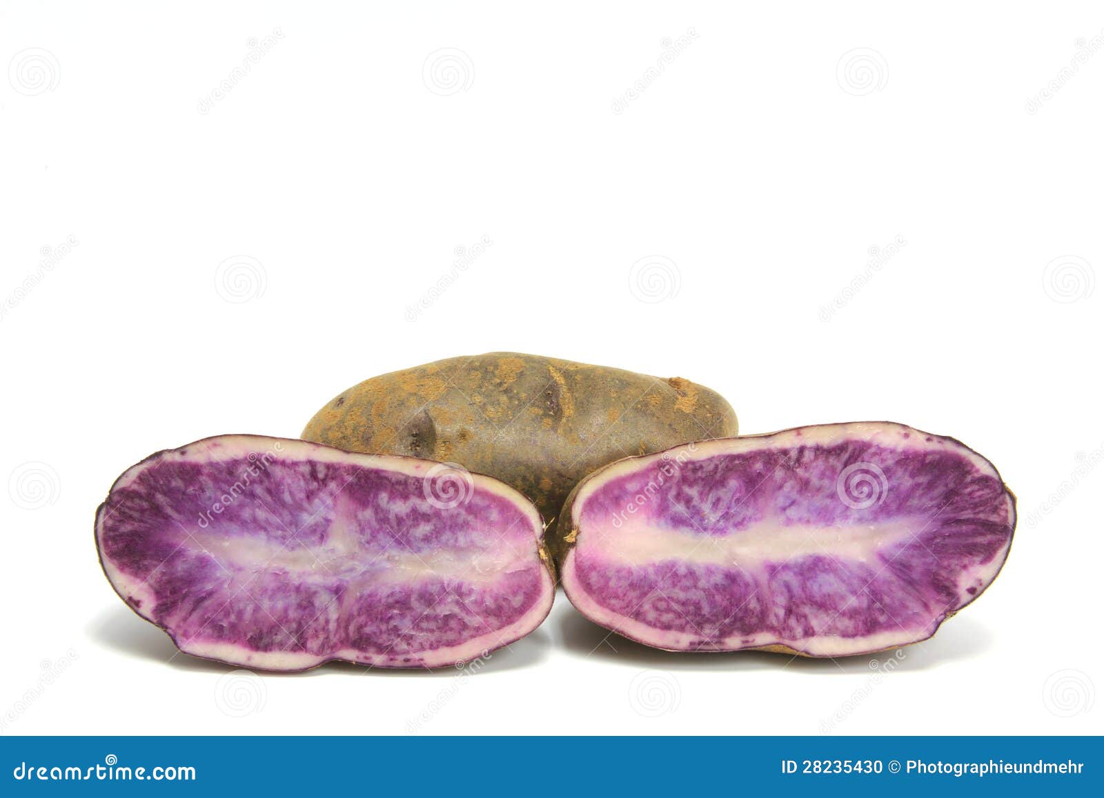Blue Potatoes stock photo. Image of bulb, blue, color - 28235430
