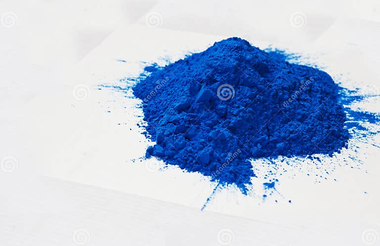 Blue powder stock image. Image of fine, colour, blue - 24811685