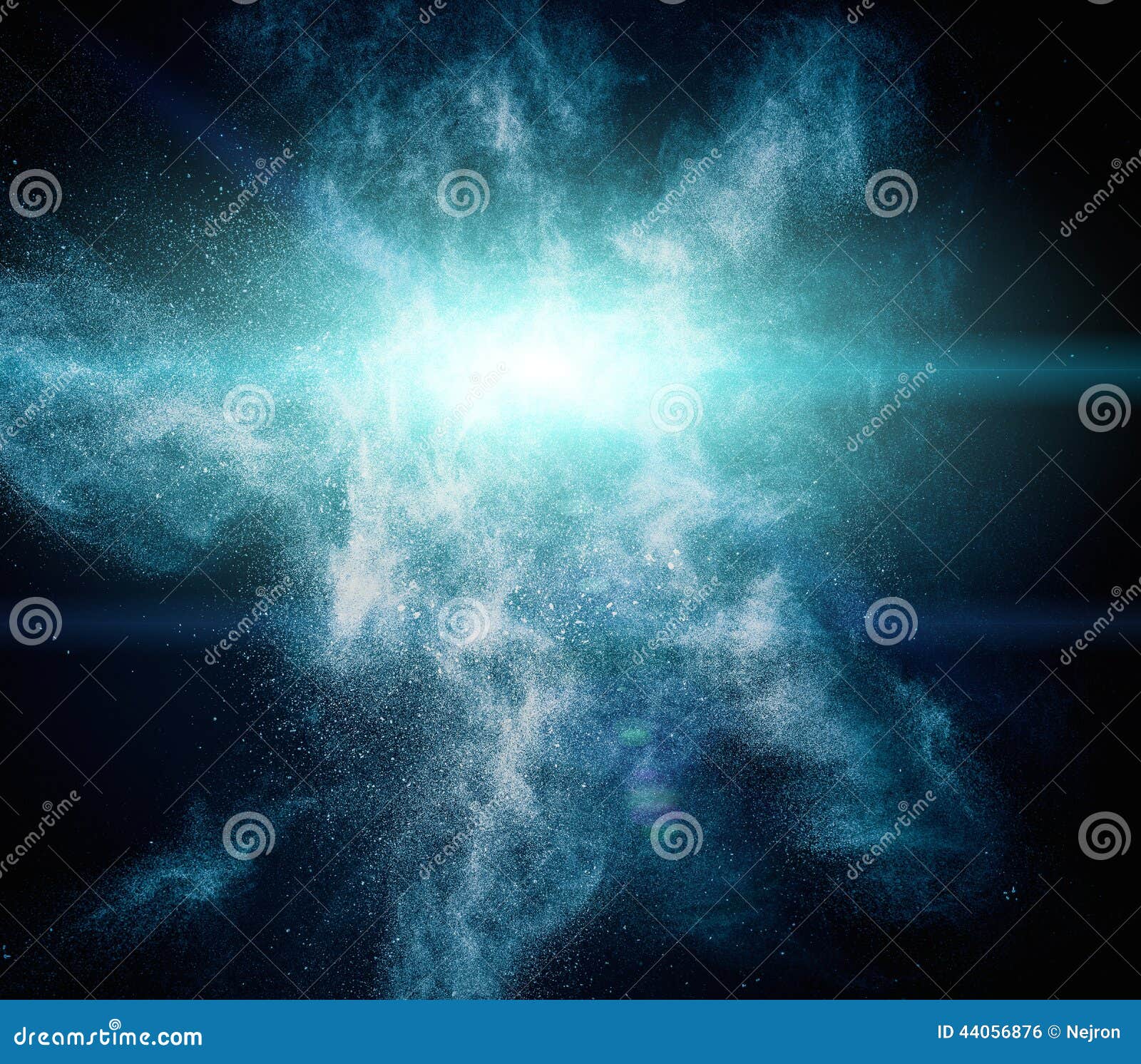 Blue powder exploding stock photo. Image of explode, abstract - 44056876