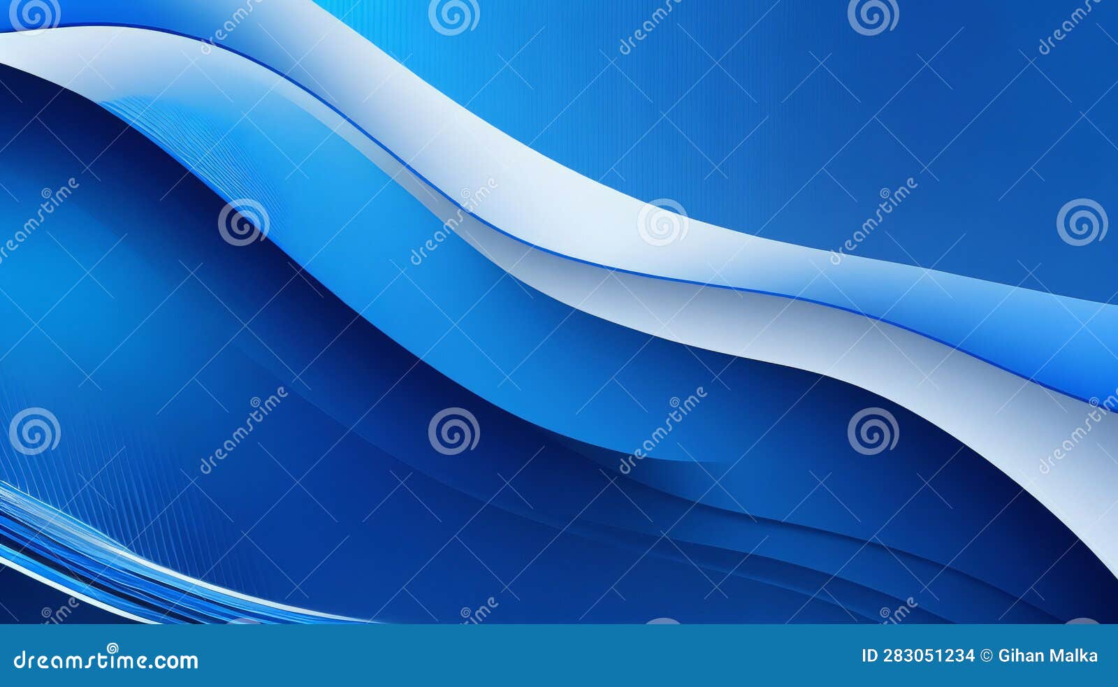 Blue Powerpoint Background , Blue Waves Design Blue Color Stock ...