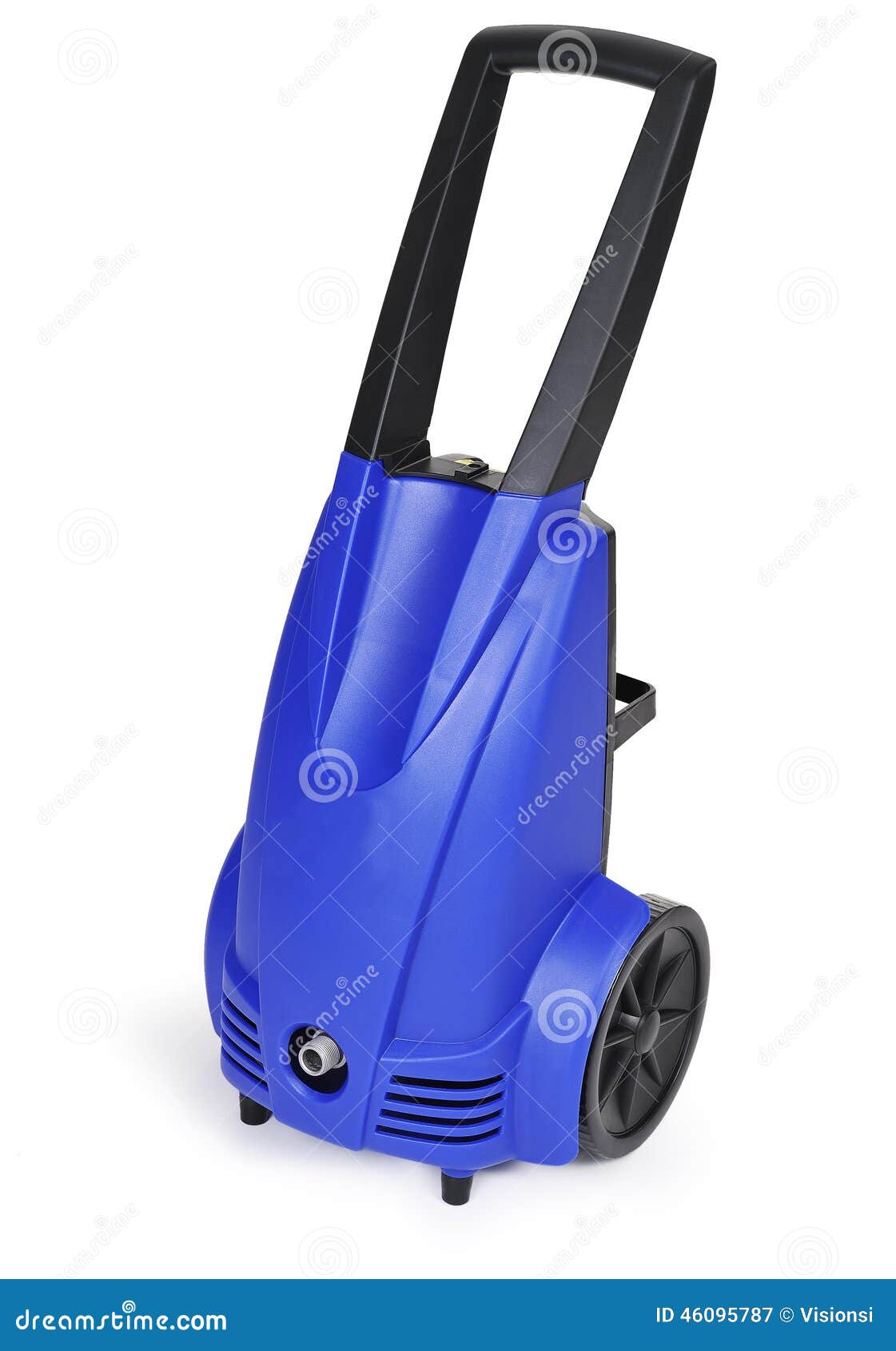 Blue Pressure Portable Washer Stock Image - Image of pistol, mobile ...
