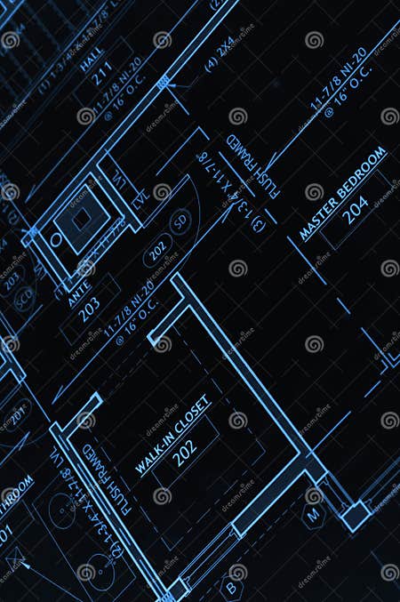 Blue print stock photo. Image of blueprint, drafting, graph - 1179700