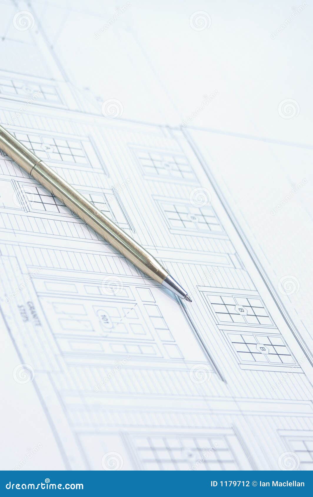 Blue Print Picture. Image: 1179712