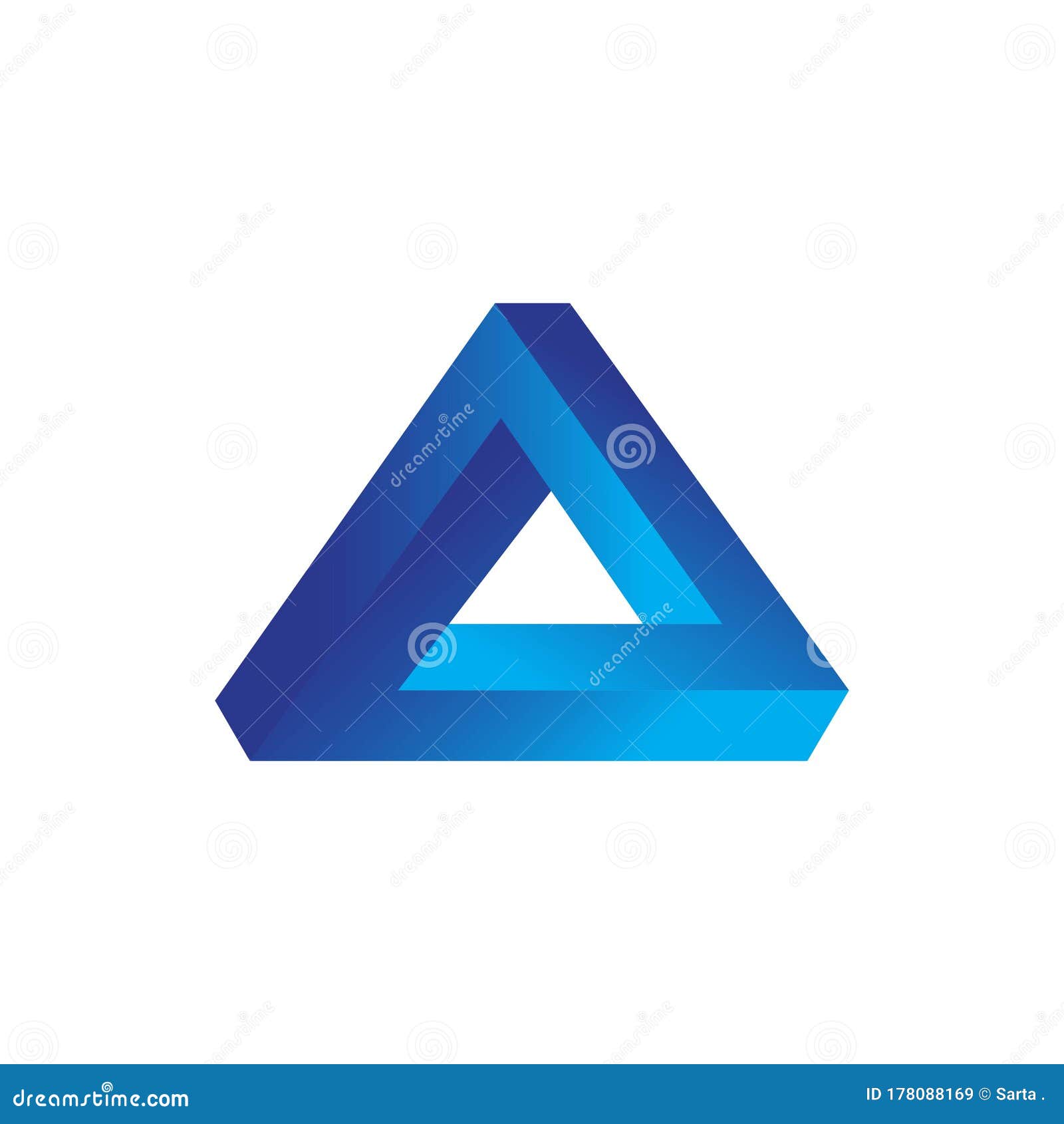 Blue Prism 3d Logo Symbol Icon Template Stock Vector - Illustration of ...