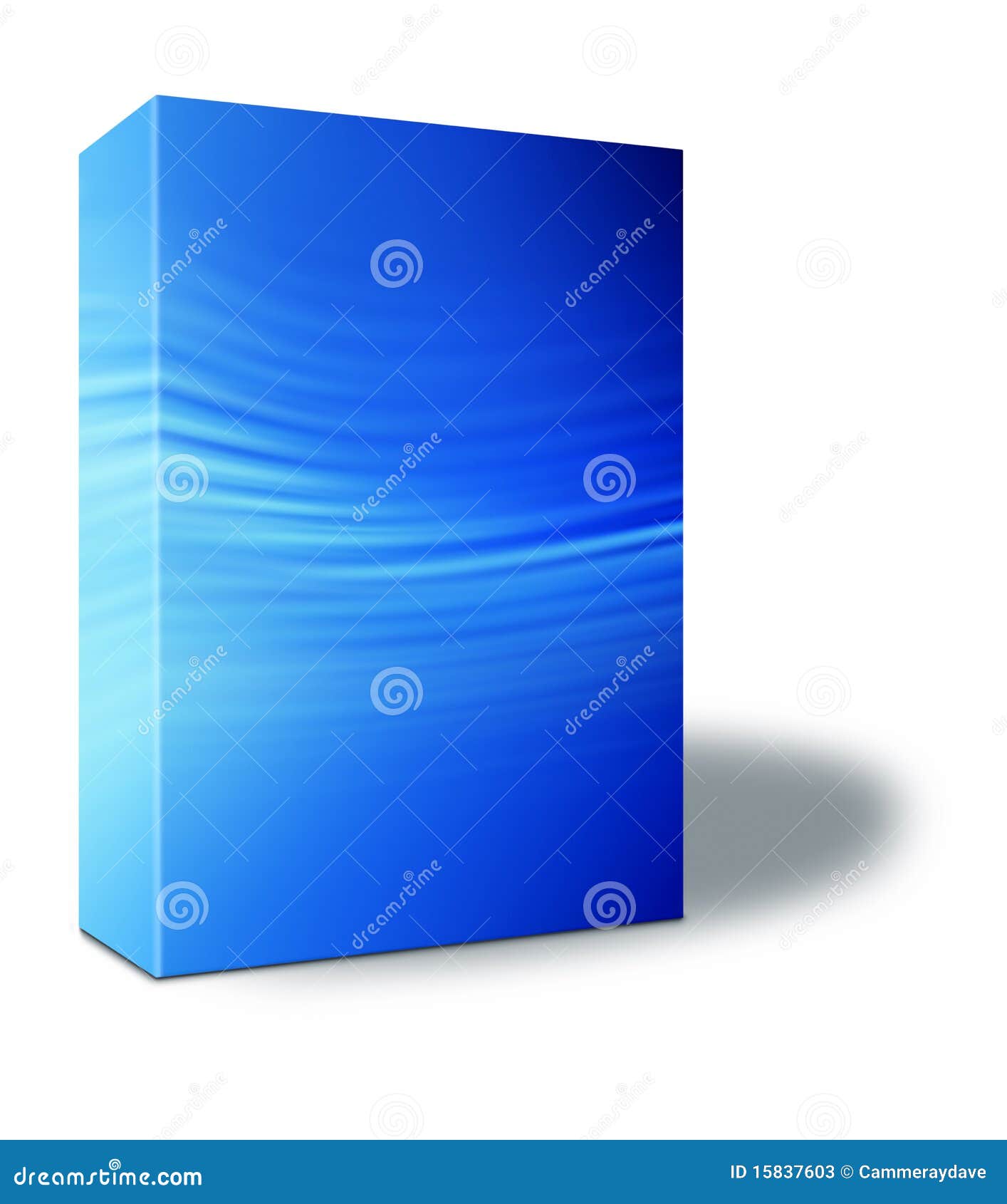 Blue Product Box stock image. Image of manufacture, blue - 15837603